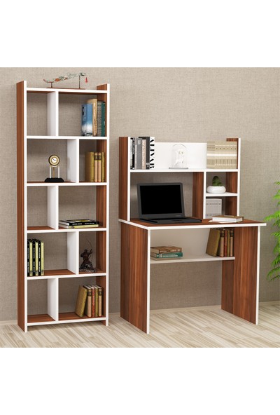 Kalender Dekor Decker Snow 90 cm Çalışma Masası Takımı