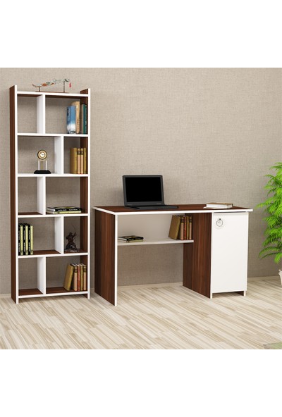 Kalender Dekor Mateo Snow 120 cm Çalışma Masası Takımı