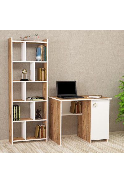 Kalender Dekor Mateo Snow 90 cm Çalışma Masası Takımı