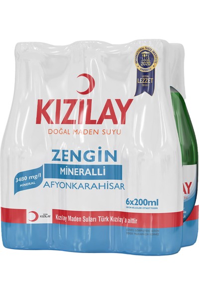 Kızılay Maden Suyu 6 x 200 ml