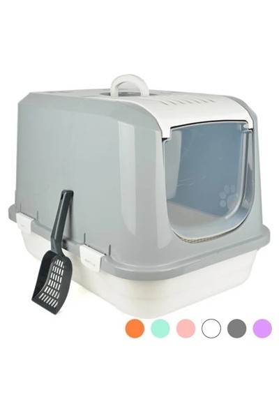 Gnd Doldursepet Std Boy Kapalı Kedi Tuvaleti 50 x 36 x 40 cm