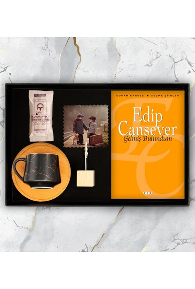 İlgimi Çekiyor Edip Cansever Gelmiş Bulundum, Bambu Fincan, Kişiye Özel Fotoğraf ve Kahve Seti İlgimi Çekiyor Edip Cansever Gelmiş Bulundum, Bambu Fincan, Kişiye Özel Fotoğraf ve Kahve Seti