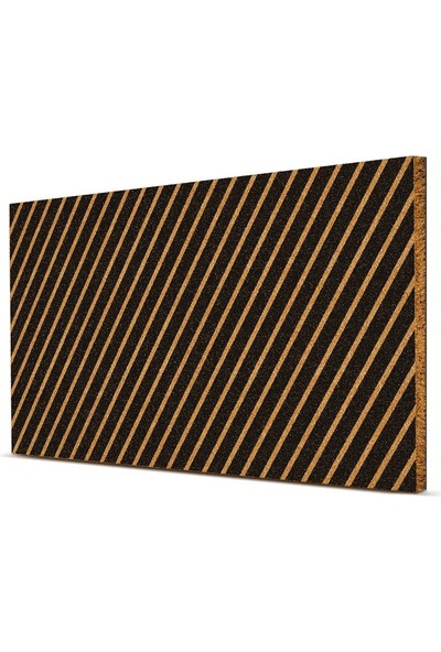 Decovetro Paspas Çizgi Desenli Kapı Önü Paspası