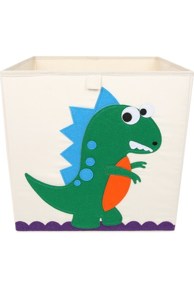 Obebim Sevimli Dinozor Figürlü Katlanabilir Saklama Kutusu Obebim Sevimli Dinozor Figürlü Katlanabilir Saklama Kutusu