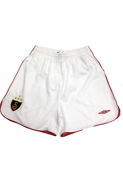 Galatasaray Forma Şort Lisanslı Çocuk Beyaz Şort GS0017