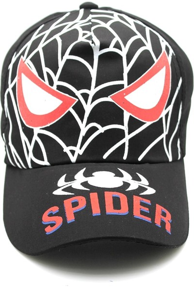 Cappello Siyah Spıder Örümcek Erkek Çocuk Şapka - CAPCOA006 Cappello Siyah Spıder Örümcek Erkek Çocuk Şapka - CAPCOA006