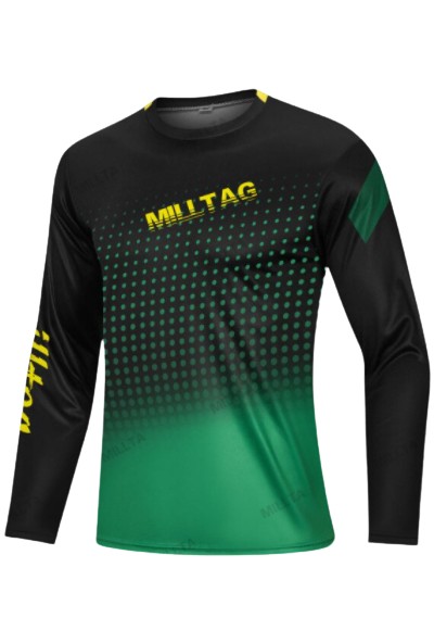 Slopline Uzun Kollu Erkek Bisiklet Forması