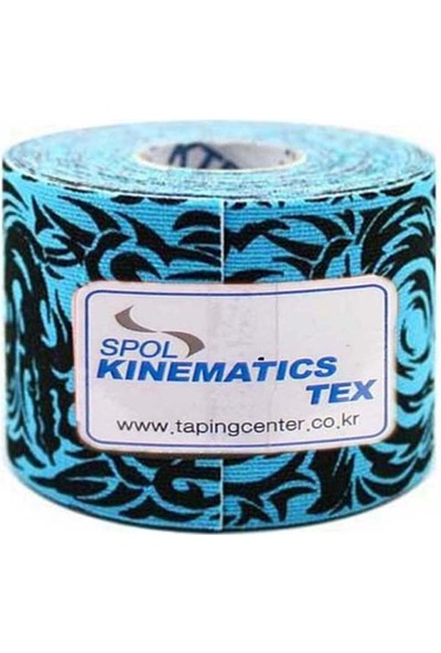 Miyang Spol KinesiologyTape Bant Tattoo - Mavi - Standart