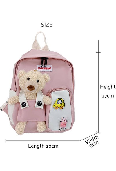 Easytoy Anaokulu Karikatür Hayvan Toddle Çocuk Sırt Çantası (Yurt Dışından)