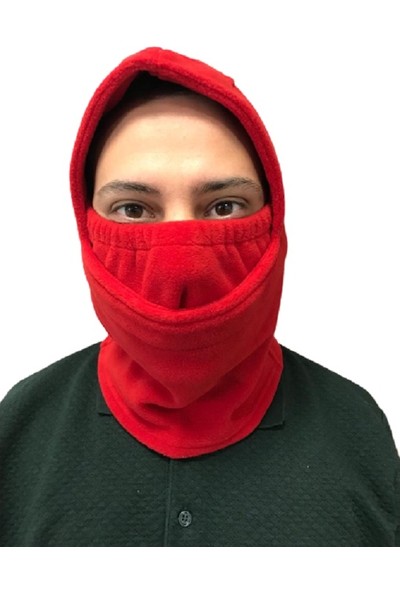 Polar Kar Kayak Maskesi Kırmızı, L Beden