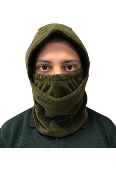 Polar Kar Kayak Maskesi Haki, Xl Beden