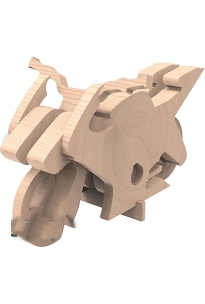 Darksent 3D Ahşap Puzzle Motosiklet Darksent 3D Ahşap Puzzle Motosiklet