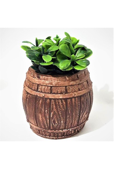 Morlalem Fıçı Saksı Silikon Kalıp K-592 Mum Kokulu Taş Sabun Alçı Polyester Reçineye Uygun Morlalem Fıçı Saksı Silikon Kalıp K-592 Mum Kokulu Taş Sabun Alçı Polyester Reçineye Uygun