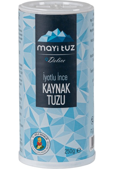 İyotlu İnce Kaynak Tuzu 250 gr
