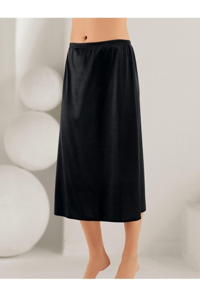 Şahinler MB3091 Siyah Kadın Uzun Jüpon