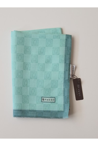 Vakko Marka Dama Desenli Ipekli Şal Vakko Marka Dama Desenli Ipekli Şal