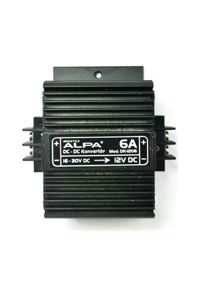 Alpa Dc-Dc Konvertör 12V 6A Alpa Dc-Dc Konvertör 12V 6A