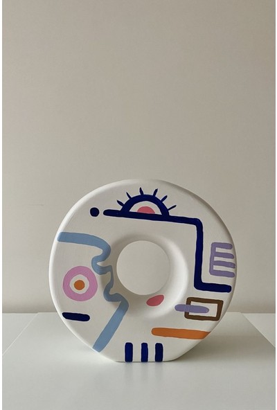 BAB Objects Colorful Yuvarlak Vazo BAB Objects Colorful Yuvarlak Vazo