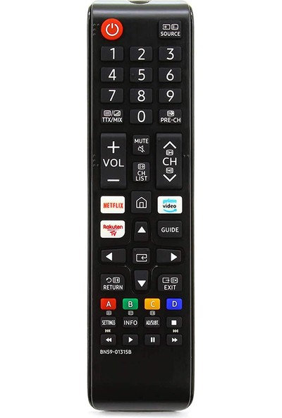 Weko Kl Samsung BN59-01315B Netflix-Prime Video-Rakuten Tuşlu Kısa Lcd-Led Tv Kumanda Weko Kl Samsung BN59-01315B Netflix-Prime Video-Rakuten Tuşlu Kısa Lcd-Led Tv Kumanda