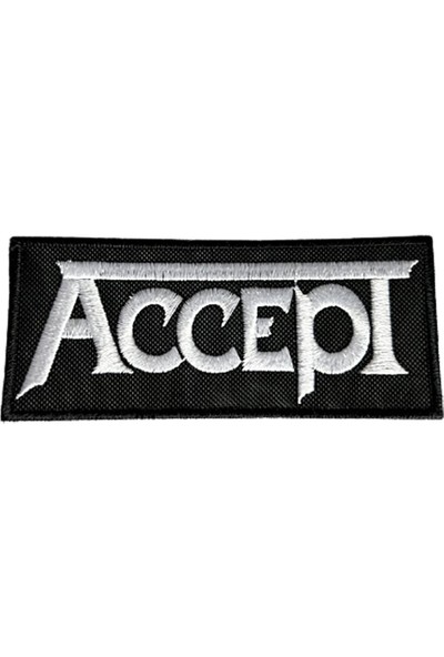 Metal Giyim Accept Ufak Boy Patch Yama