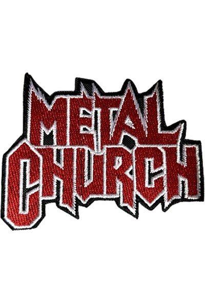 Metal Giyim Metal Church Ufak Boy Patch Yama
