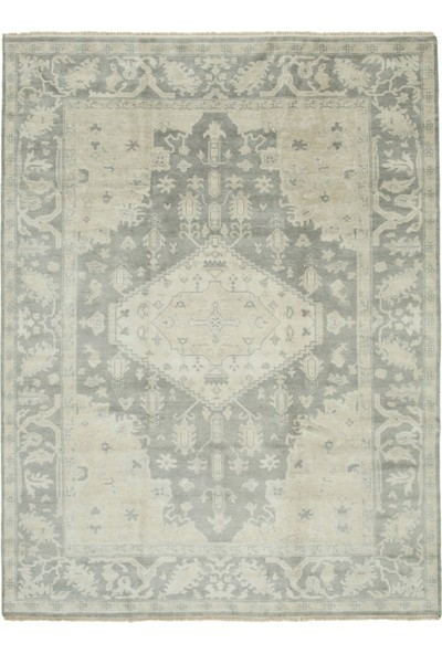 Bespoky Oushak Xl Bej 267X360 cm Geleneksel Oryantal Yün-Pamuk El Dokuma Alan Halısı Bespoky Oushak Xl Bej 267X360 cm Geleneksel Oryantal Yün-Pamuk El Dokuma Alan Halısı