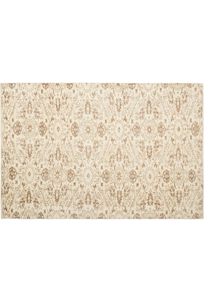 Bespoky Vintage Bej 174X263 cm Geleneksel Oryantal Yün Pamuk El Dokuma Alan Halısı Bespoky Vintage Bej 174X263 cm Geleneksel Oryantal Yün Pamuk El Dokuma Alan Halısı