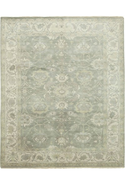 Bespoky Oushak Xl Bej 250X304 cm Geleneksel Oryantal Yün-Pamuk El Dokuma Alan Halısı