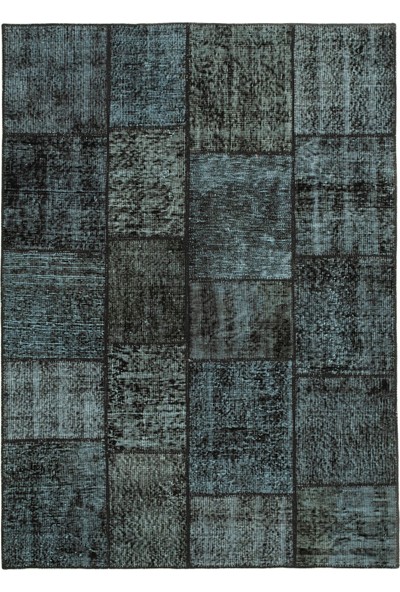 Bespoky Fourtypatch Siyah 145X199 cm Patchwork Yün-Pamuk El Dokuma Alan Halısı Bespoky Fourtypatch Siyah 145X199 cm Patchwork Yün-Pamuk El Dokuma Alan Halısı