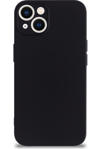 Caseart Apple iPhone 13 Kapak Kamera Korumalı Içi Kadife Lansman Silikon Kılıf - Siyah Caseart Apple iPhone 13 Kapak Kamera Korumalı Içi Kadife Lansman Silikon Kılıf - Siyah