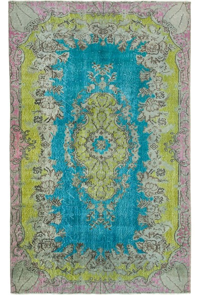 Bespoky Carved 172X276 cm Geleneksel Oryantal Yün-Pamuk El Dokuma Alan Halısı