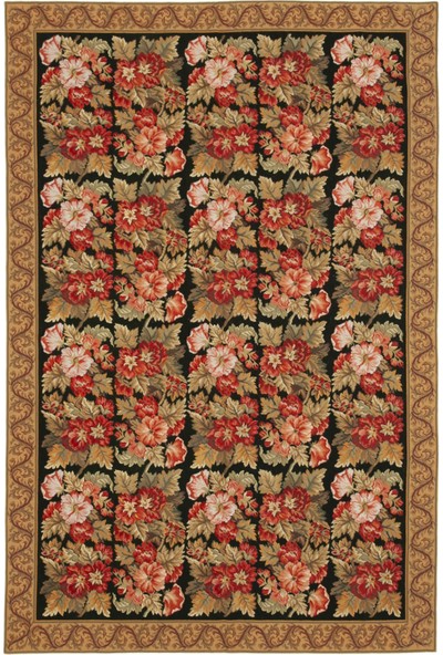 Bespoky Needlepoint Kahve 183X278 cm Fransız Yün-Pamuk El Dokuma Alan Halısı Bespoky Needlepoint Kahve 183X278 cm Fransız Yün-Pamuk El Dokuma Alan Halısı