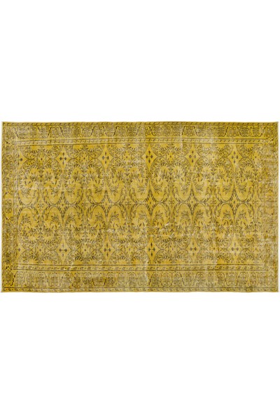 Bespoky Vintage 175X285 cm Geleneksel Oryantal Yün Pamuk El Dokuma Alan Halısı