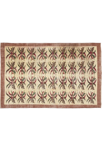 Bespoky Vintage 181X270 cm Geleneksel Oryantal Yün Pamuk El Dokuma Alan Halısı Bespoky Vintage 181X270 cm Geleneksel Oryantal Yün Pamuk El Dokuma Alan Halısı