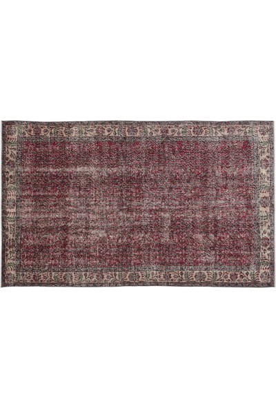 Bespoky Vintage 167X278 cm Geleneksel Oryantal Yün Pamuk El Dokuma Alan Halısı