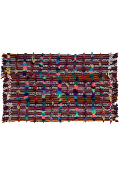 Bespoky Anatolium 170X290 cm Geometrik Yün Pamuk El Dokuma Alan Halısı Bespoky Anatolium 170X290 cm Geometrik Yün Pamuk El Dokuma Alan Halısı