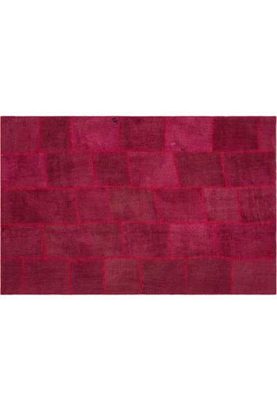 Bespoky Kilim Patchwork 197X300 cm Patchwork Yün Pamuk El Dokuma Alan Halısı