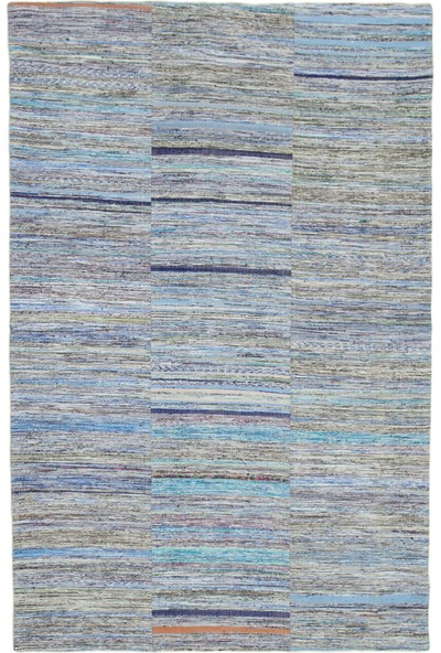 Bespoky Chaput 197X300 cm Patchwork Yün-Pamuk El Dokuma Kilim Alan Halısı Bespoky Chaput 197X300 cm Patchwork Yün-Pamuk El Dokuma Kilim Alan Halısı
