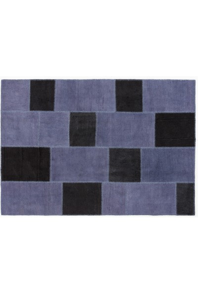 Bespoky Kilim Patchwork 160X230 cm Patchwork Yün Pamuk El Dokuma Alan Halısı Bespoky Kilim Patchwork 160X230 cm Patchwork Yün Pamuk El Dokuma Alan Halısı