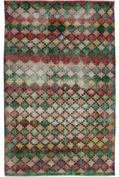 Bespoky Zeki Müren 117X183 cm Geometrik Yün-Pamuk El Dokuma Alan Halısı Bespoky Zeki Müren 117X183 cm Geometrik Yün-Pamuk El Dokuma Alan Halısı