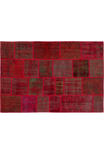 Bespoky Fourtypatch 156X228 cm Patchwork Yün Pamuk El Dokuma Alan Halısı Bespoky Fourtypatch 156X228 cm Patchwork Yün Pamuk El Dokuma Alan Halısı