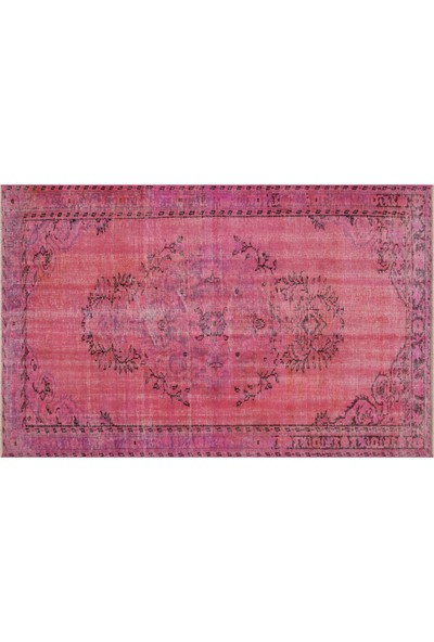 Bespoky Vintage 164X261 cm Geleneksel Oryantal Yün Pamuk El Dokuma Alan Halısı