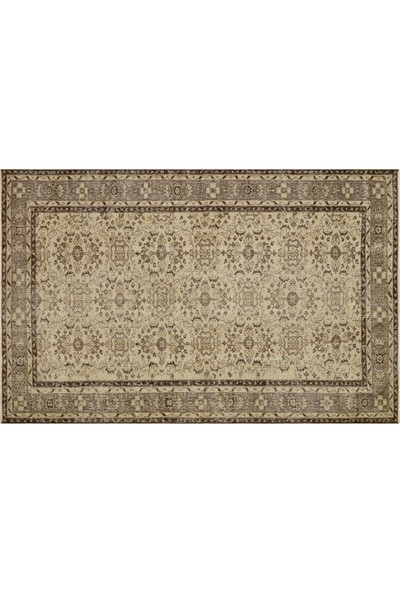 Bespoky Vintage 166X258 cm Geleneksel Oryantal Yün Pamuk El Dokuma Alan Halısı