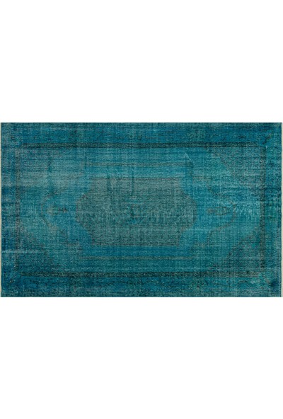 Bespoky Vintage 168X276 cm Geleneksel Oryantal Yün Pamuk El Dokuma Alan Halısı