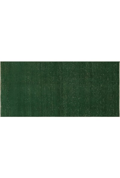 Bespoky Vintage 81X177 cm Geleneksel Oryantal Yün Pamuk El Dokuma Alan Halısı