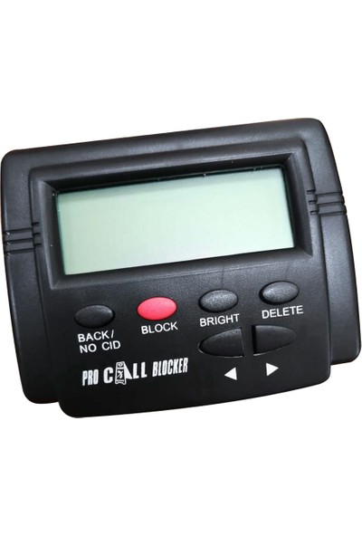 Flameer 1500 Sayı Kapasiteli Gelen LCD Çağrı Engelleyici Telefon (Yurt Dışından) Flameer 1500 Sayı Kapasiteli Gelen LCD Çağrı Engelleyici Telefon (Yurt Dışından)