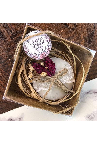 Doka Süs 50 Adet Kutuda Sabun Hediyelik Söz Nişan Kına Nikah Şekeri Doka Süs 50 Adet Kutuda Sabun Hediyelik Söz Nişan Kına Nikah Şekeri
