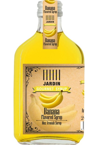 Jardin Muz Aromalı Şurup 200 ml