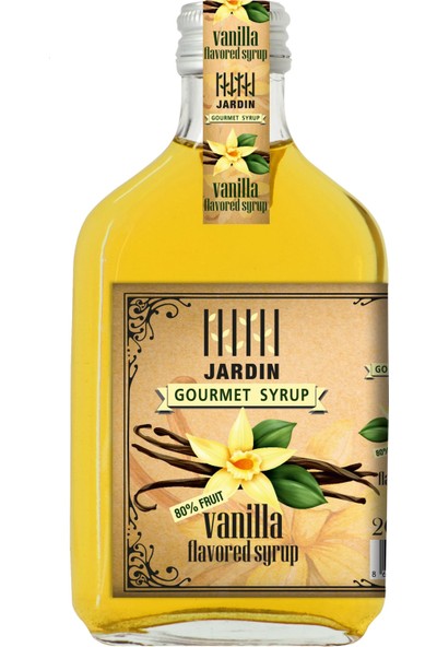 Jardin Vanilya Aromalı Şurup 200 ml