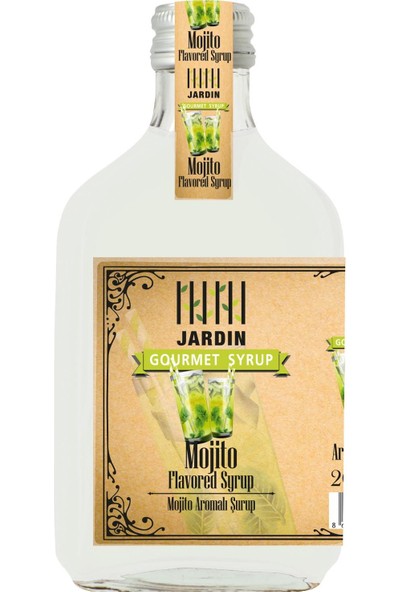 Jardin Bahçe Nane Mojito Mint Aromalı Şurup 200 ml Jardin Bahçe Nane Mojito Mint Aromalı Şurup 200 ml